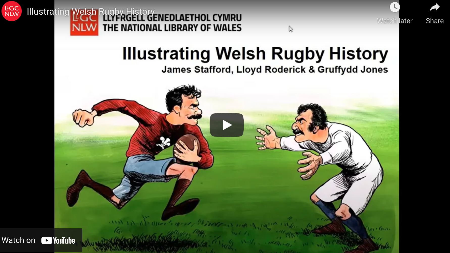 Illustrating Welsh rugby history - A discussion with the Welsh National ...